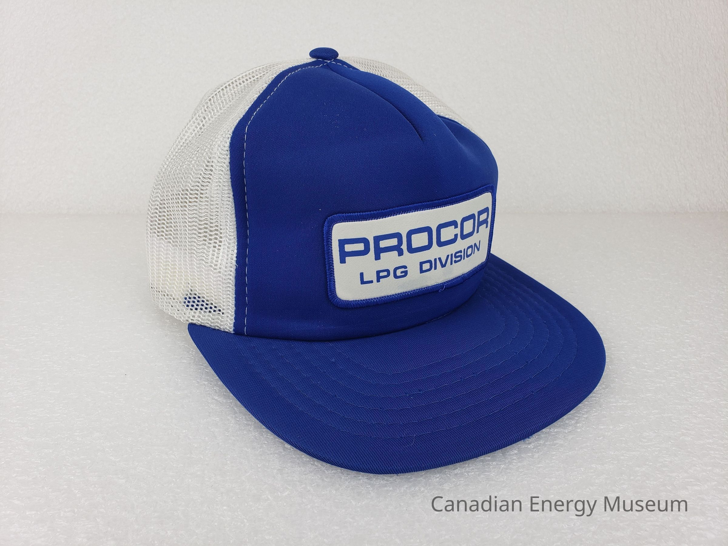 [Cap] Procor LPG Division, Padded Crown Blue, Mesh Body White