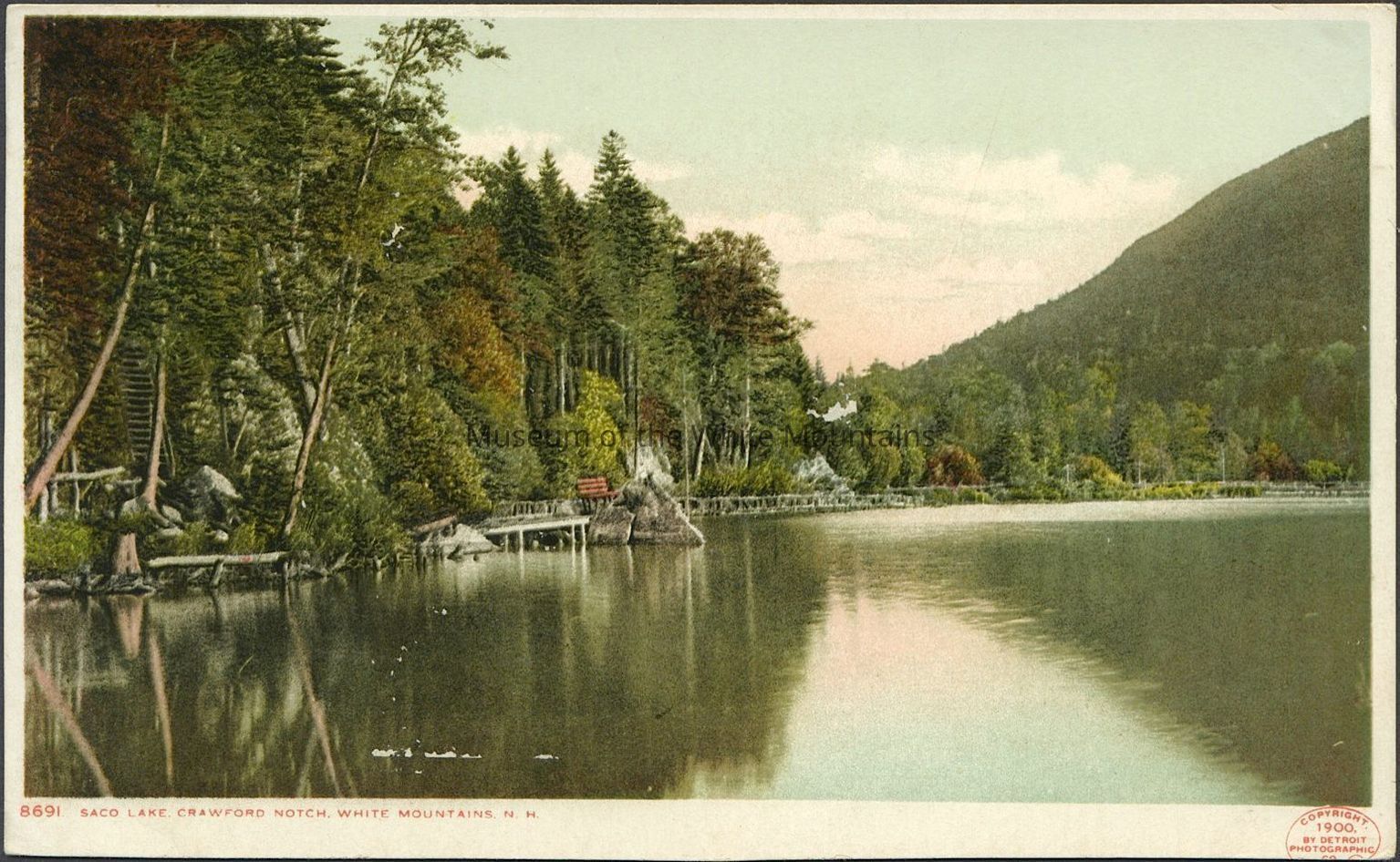 Saco Lake, Crawford Notch, White Mountains, N.H.