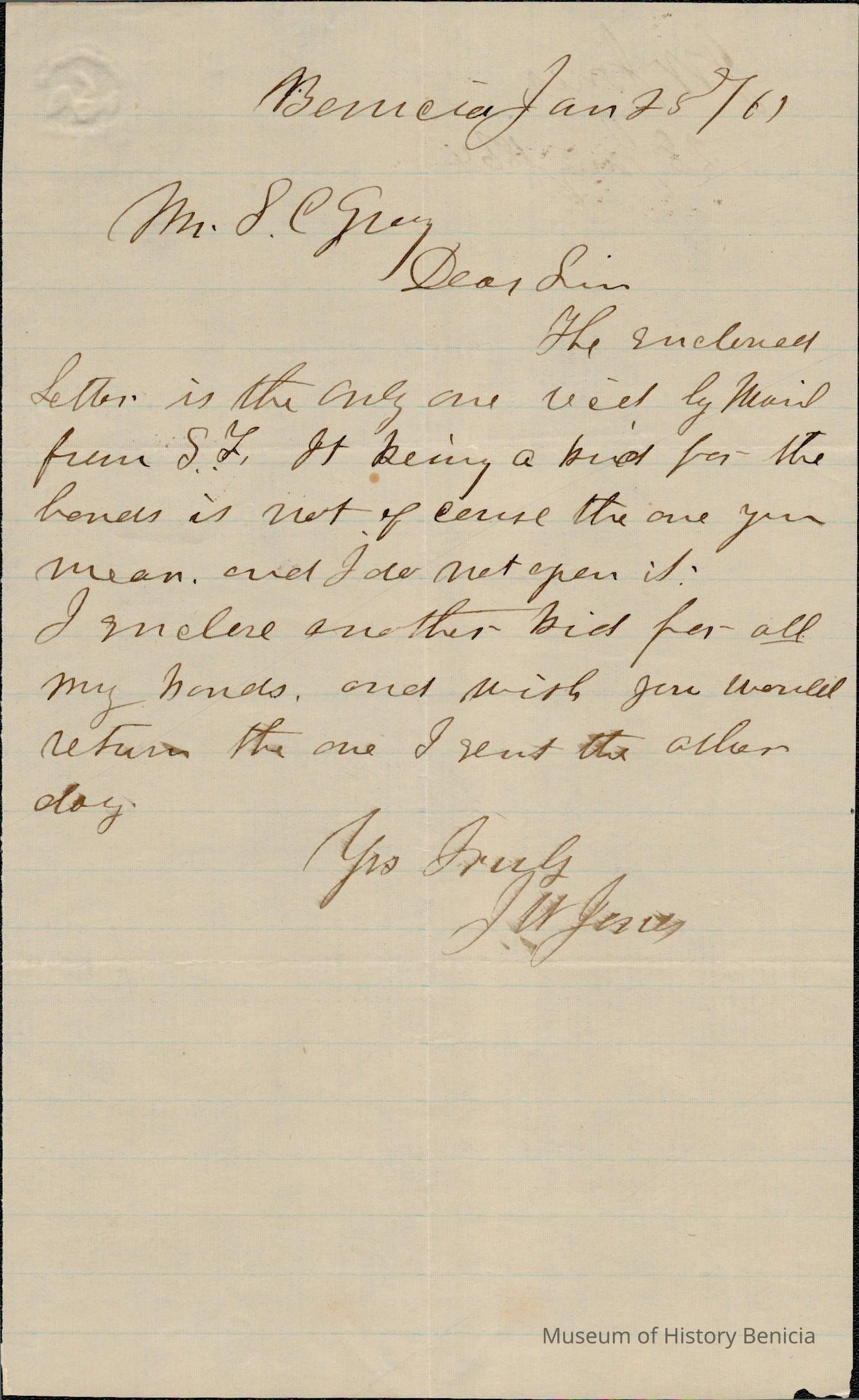 Gray Letters 1864 01 28