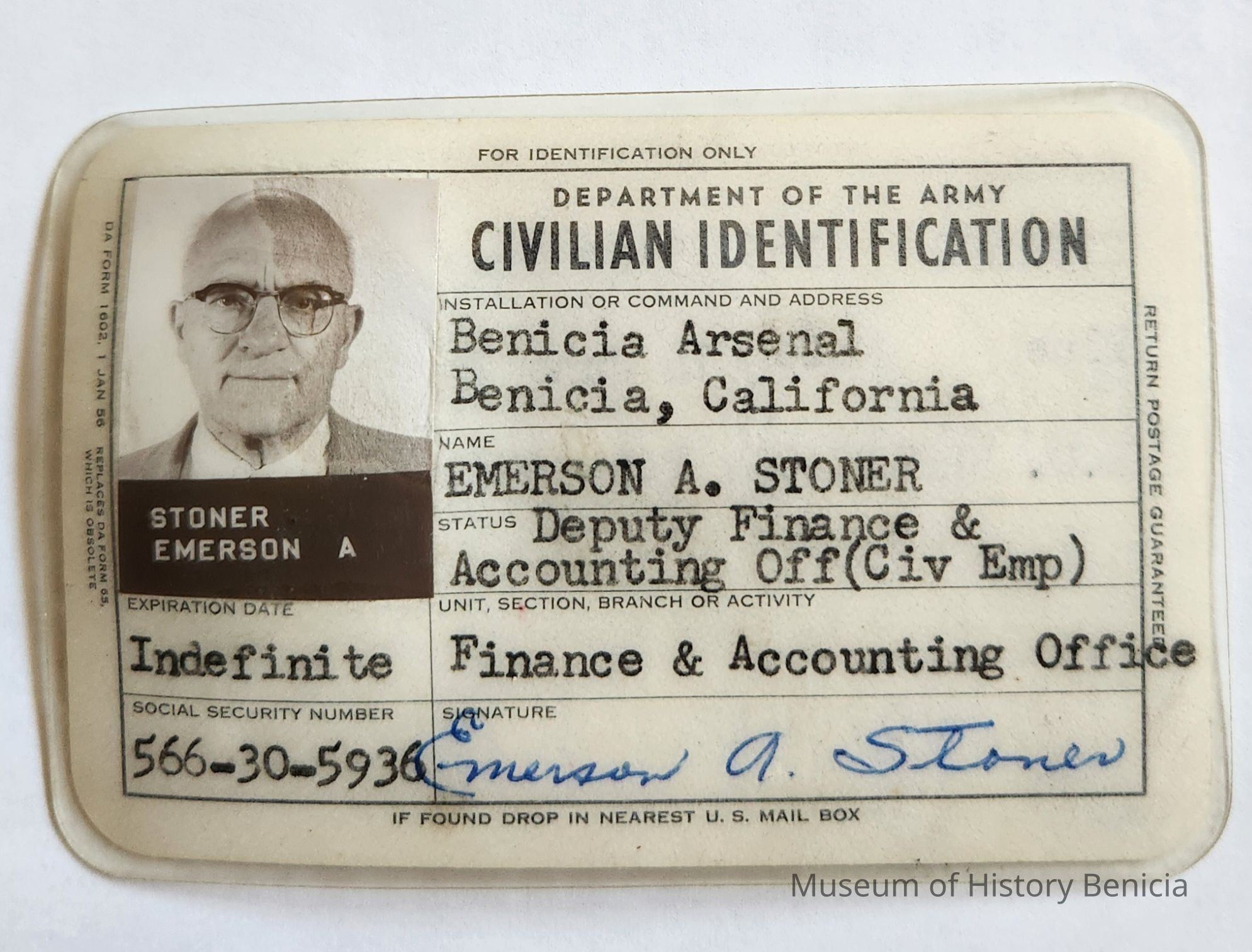 Card, Identification