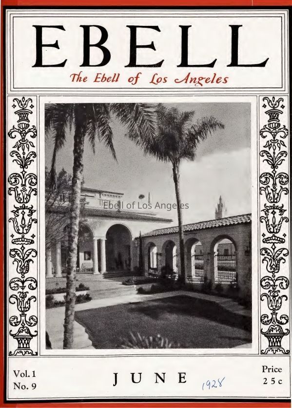Ebell Magazine, Vol. 1, No. 9, June 1928