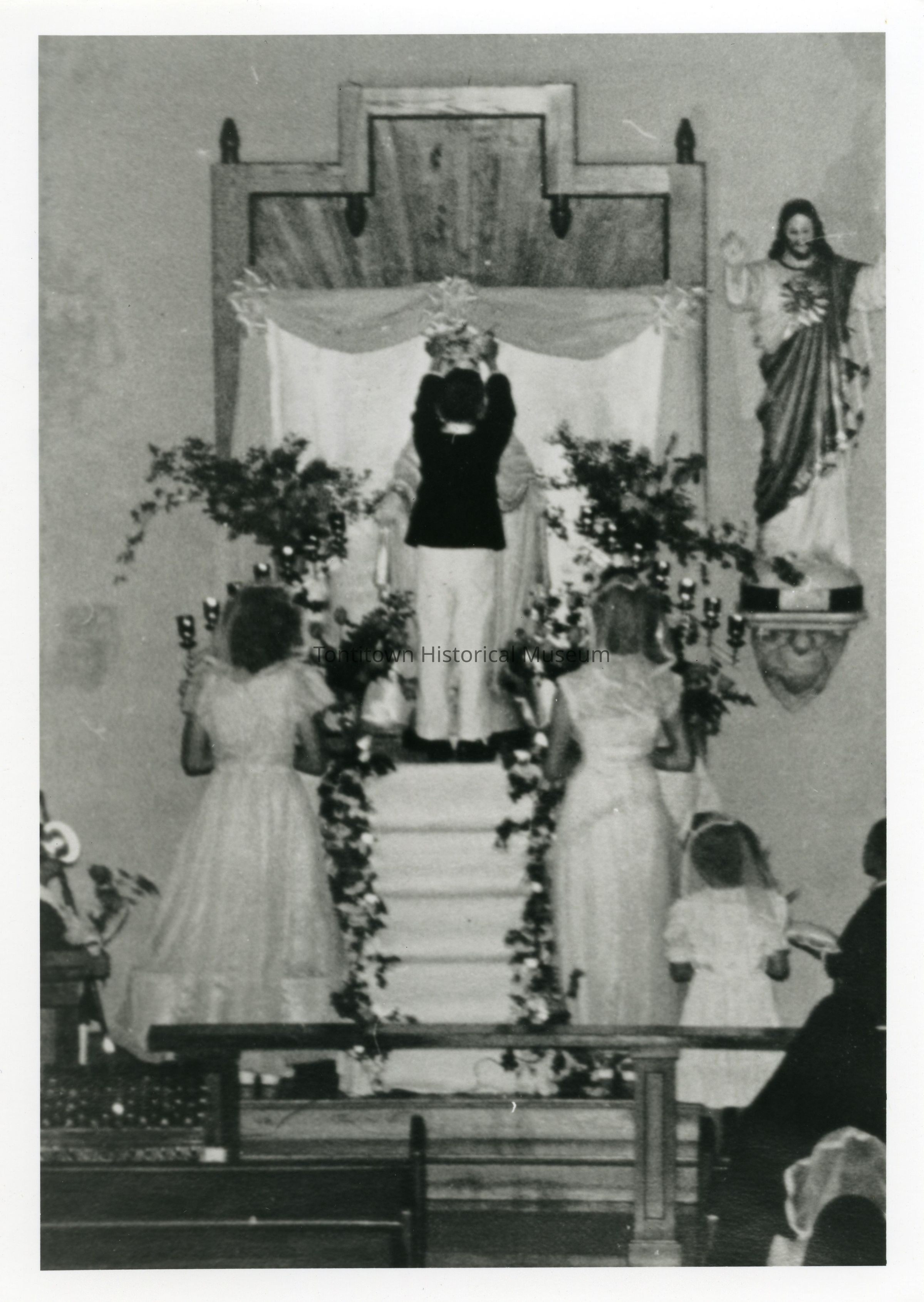 May Crowning of the Blessed Virgin Mary, ca. 1950s