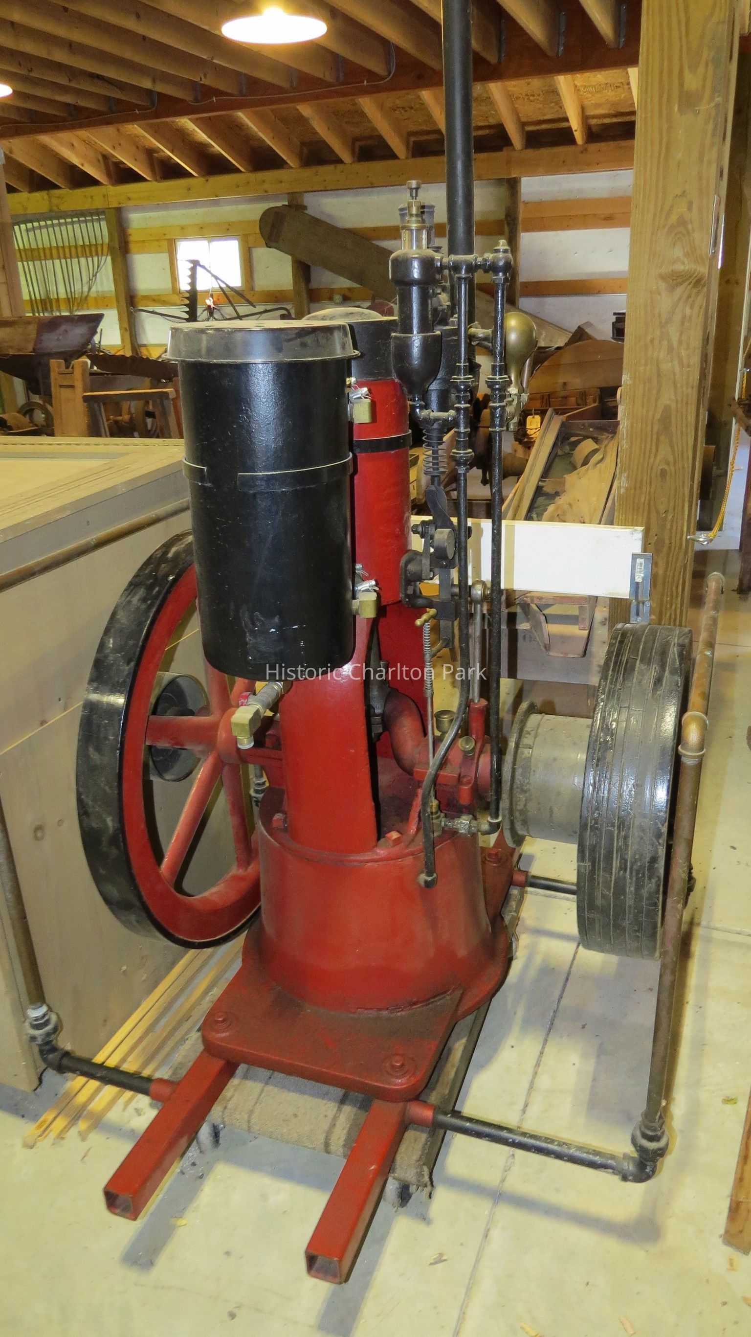 R.E Olds Hot Tube Engine
