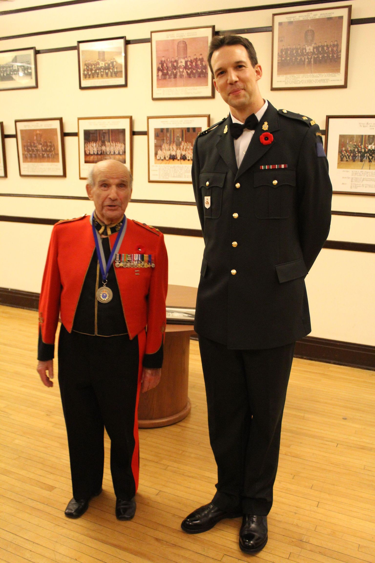 Portrait - Colonel David Hart and Captain Jan Dobrosielski