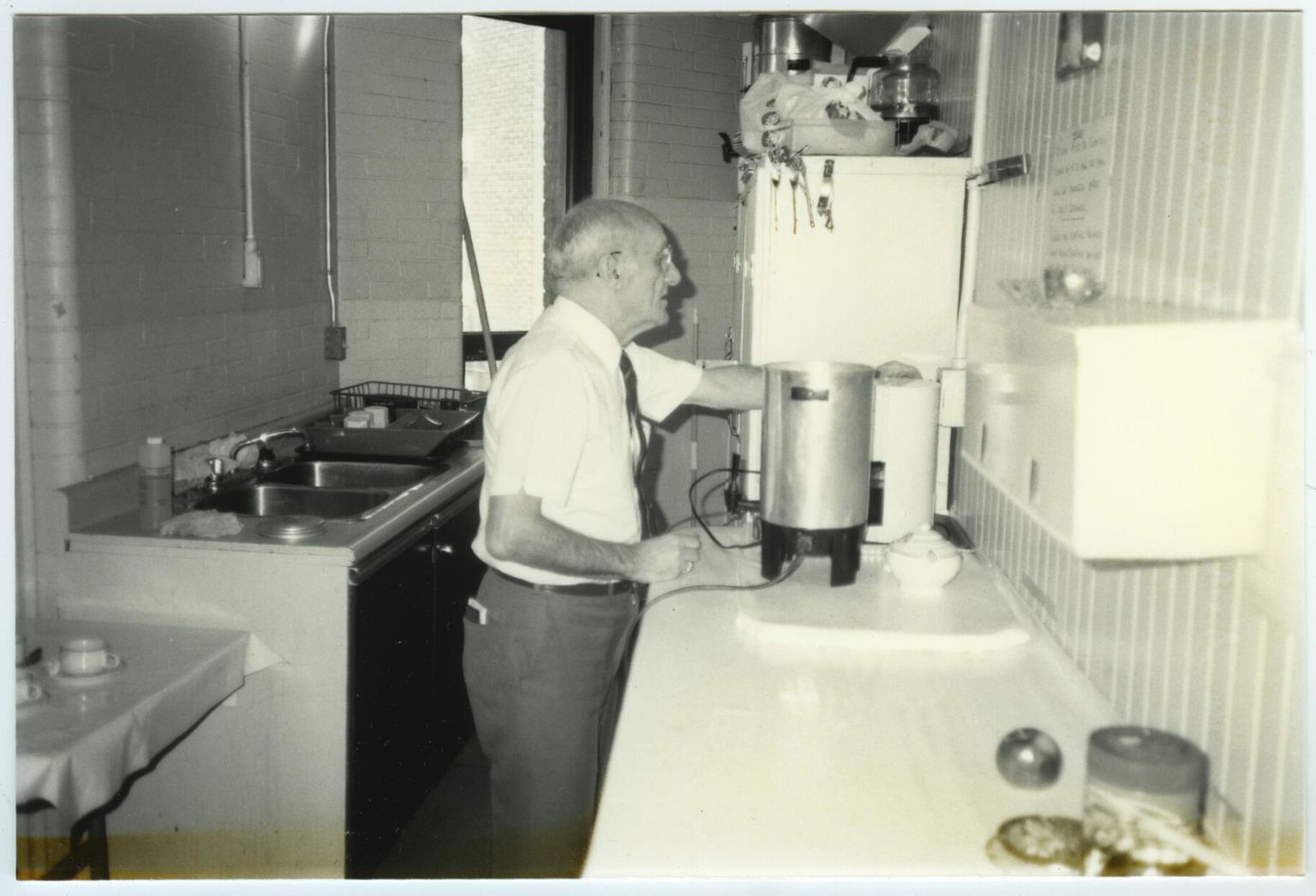 Officer's Mess Steward Working