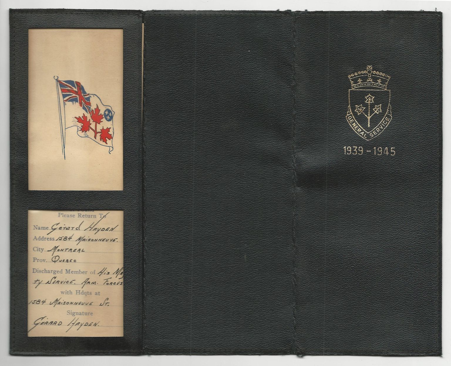 Discharge Certificate