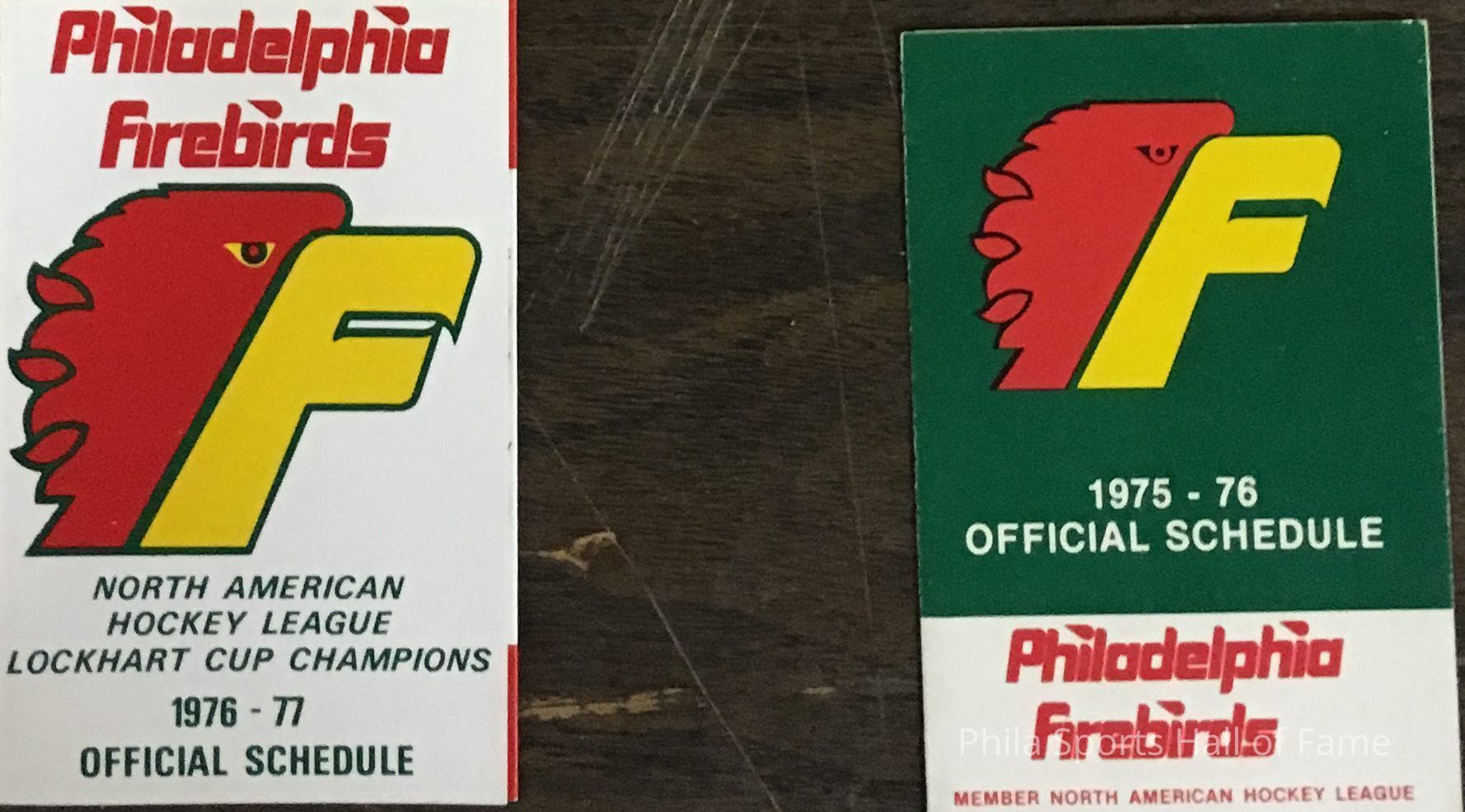 Philadelphia Firebirds Scheduled for 1975-1976 and 1976-1977 Seasons