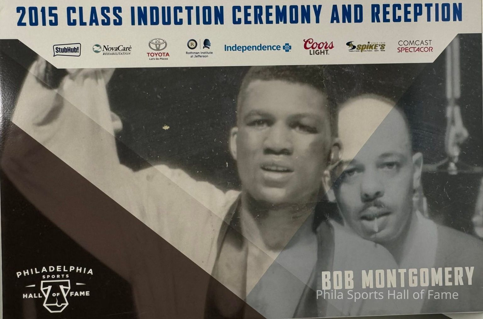 Bob Montgomery mounted poster
