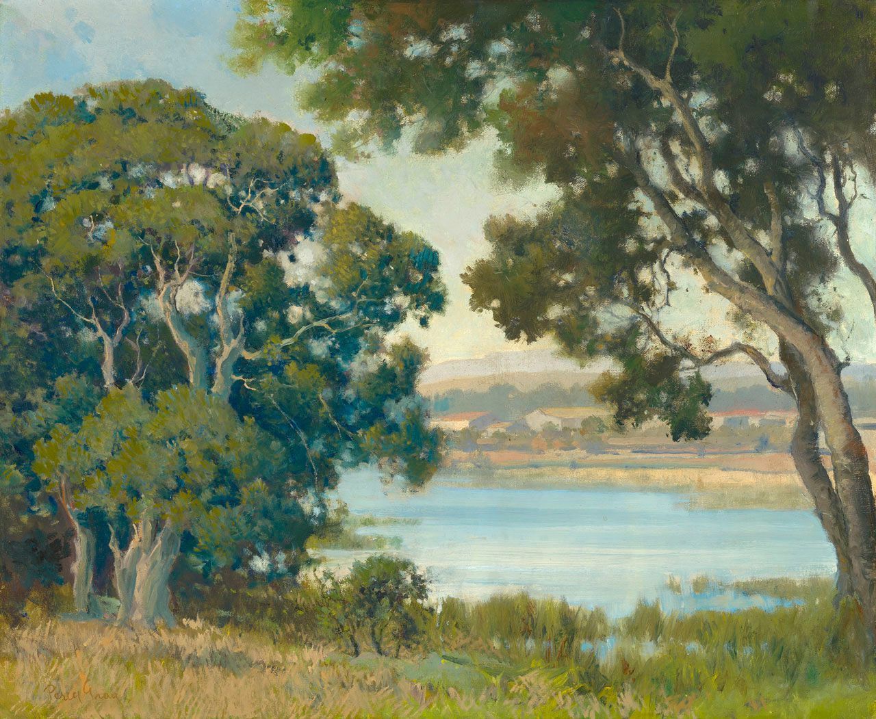 Crocker Art Museum - Art - Inlet of Monterey Bay by Percy Gray ...