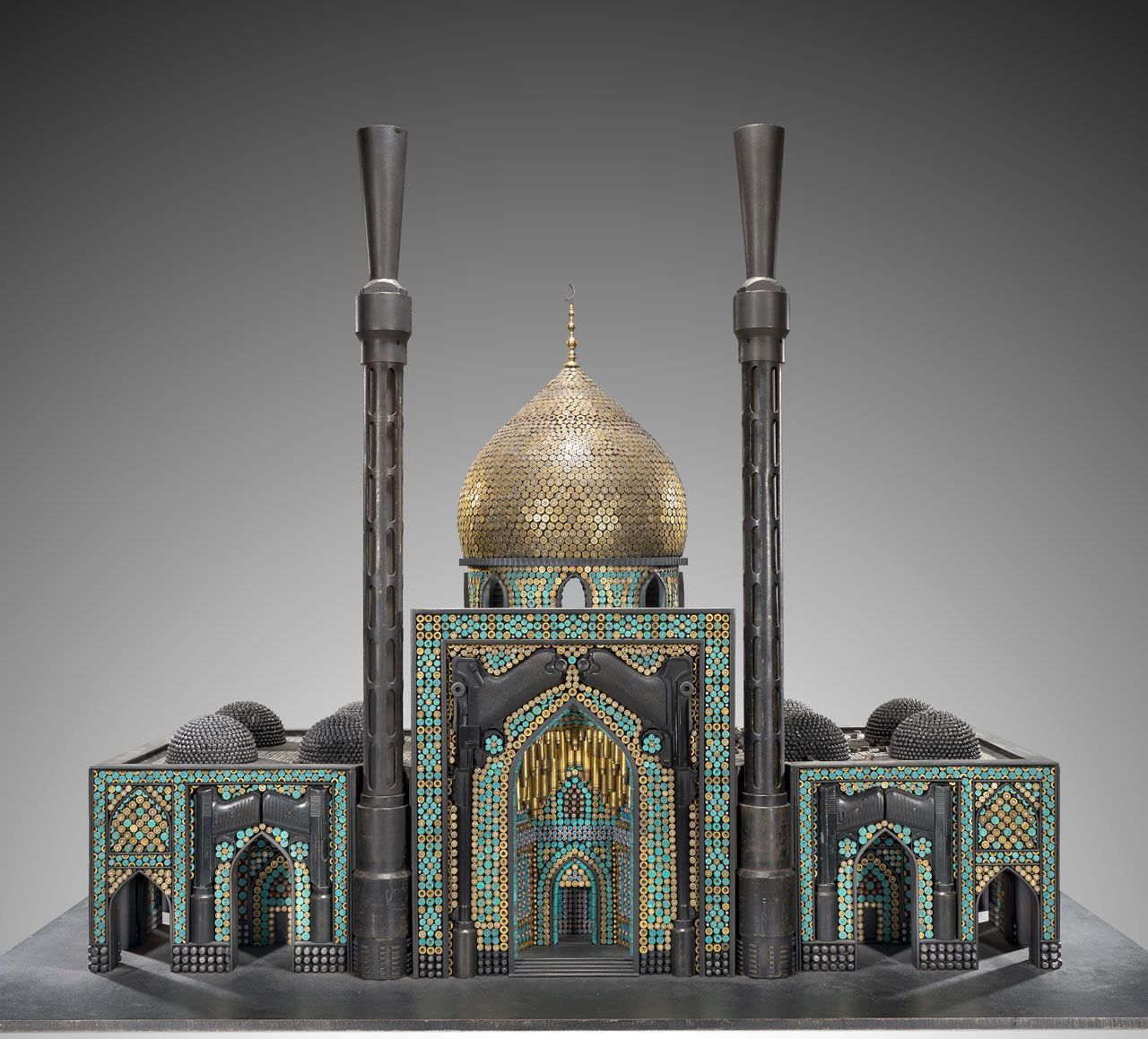 Crocker Art Museum - Art - Bombed Mosque by Al Farrow | Crocker Art Museum