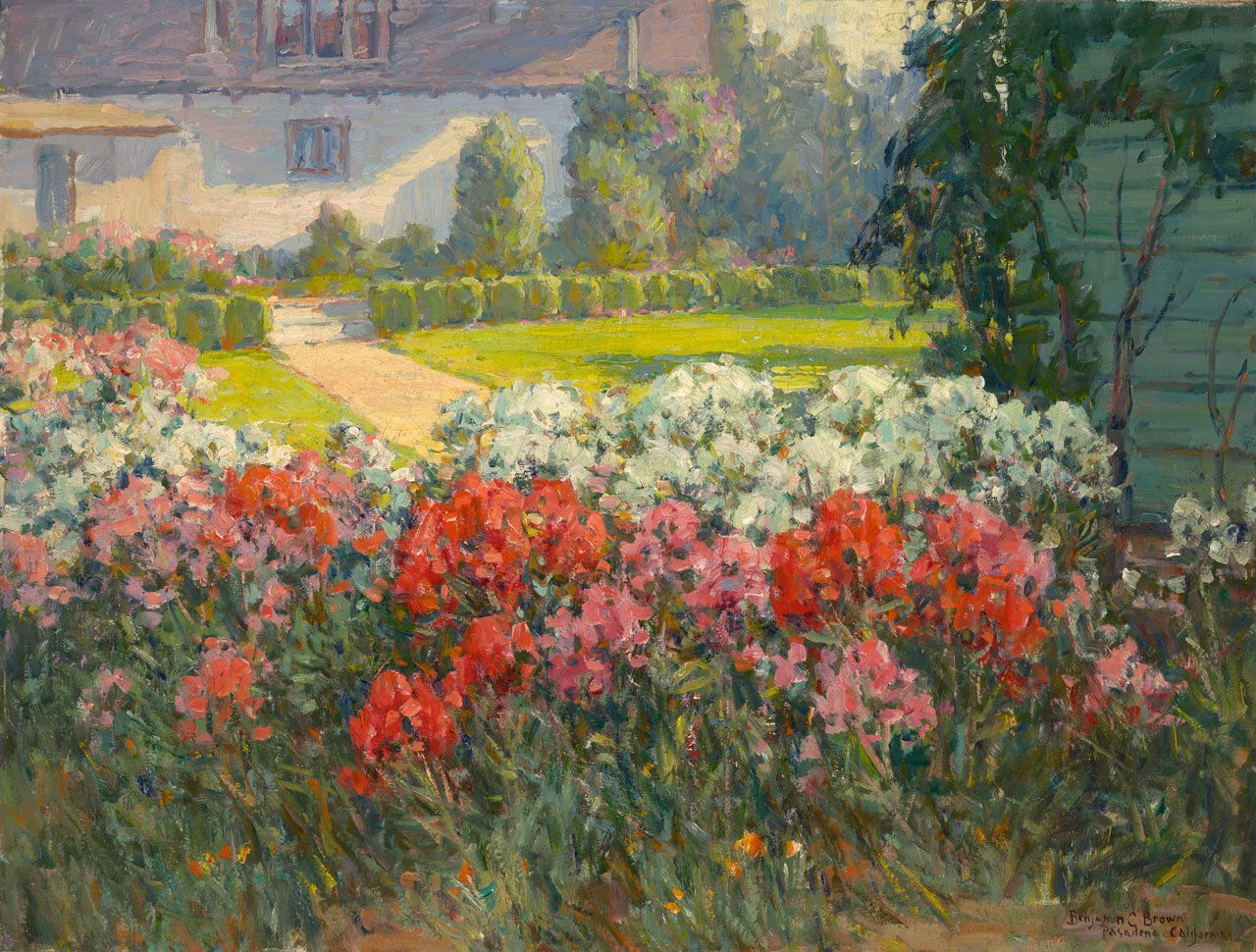 Crocker Art Museum - Art - The Joyous Garden by Benjamin Chambers Brown ...