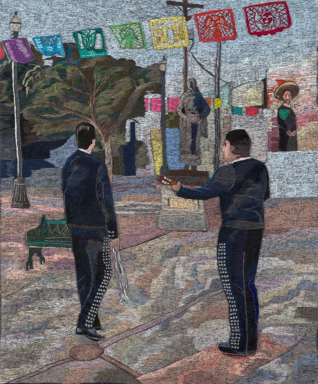 Crocker Art Museum - Art - Warming Up in the Plaza by Erick Medel ...