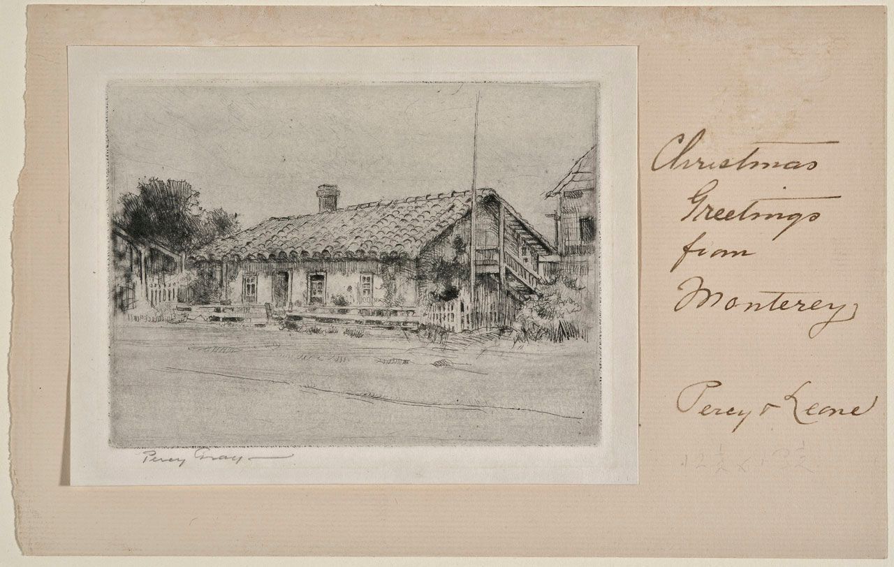 Crocker Art Museum - Art - Casa Serrano with Christmas Greetings from ...