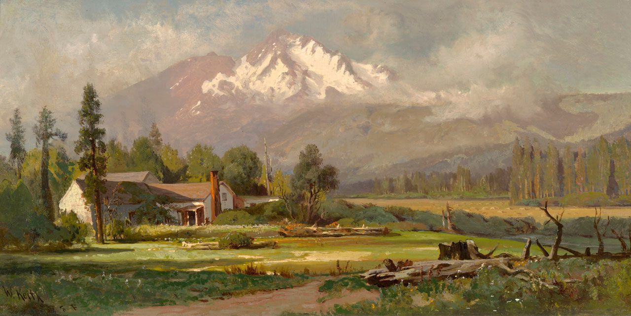 Crocker Art Museum - Art - Mount Shasta from Sisson's by William Keith ...