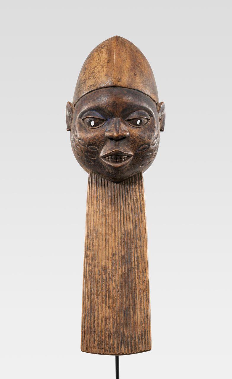 Crocker Art Museum - Art - "Great Mother" Mask by Yoruba people ...