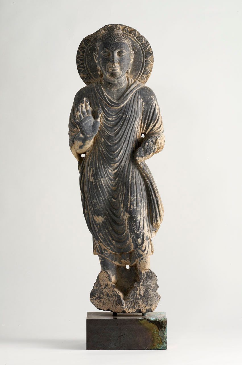 Crocker Art Museum - Art - Standing Buddha by Pakistani, region of ...