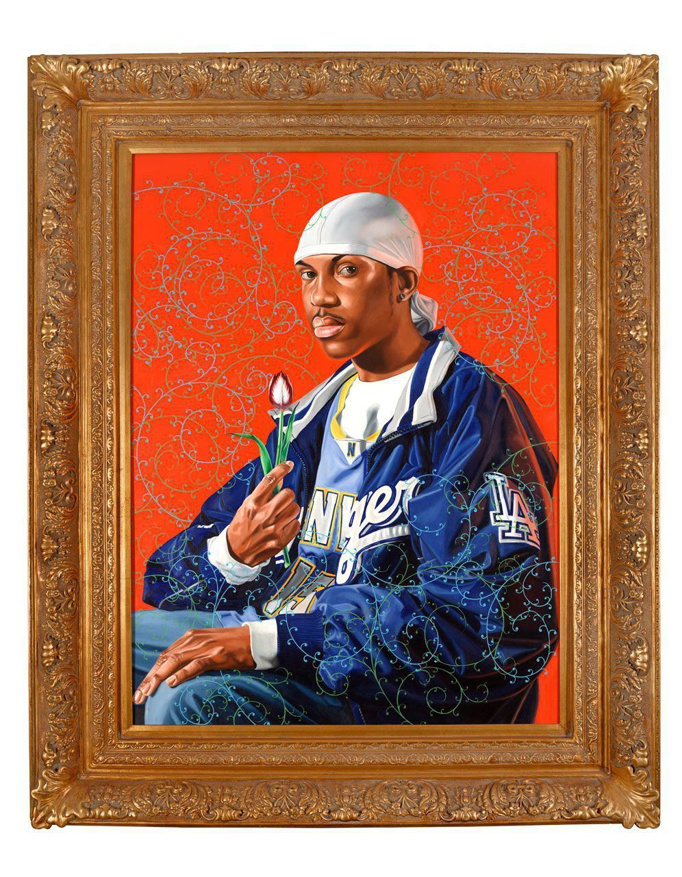 Crocker Art Museum - Art - Portrait of Simon George II by Kehinde Wiley ...