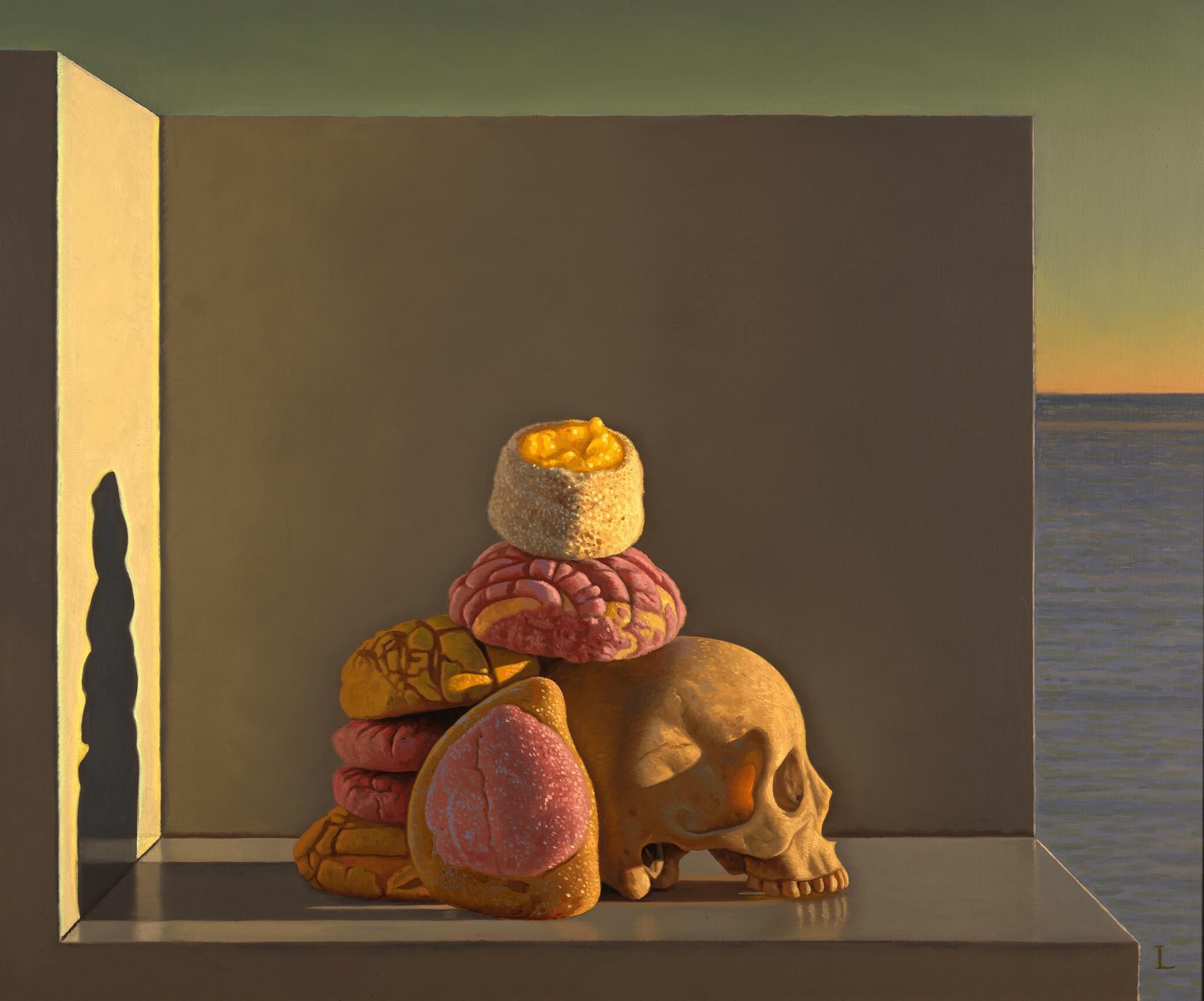 Crocker Art Museum - Art - Still Life with Mexican Pastries and Skull ...