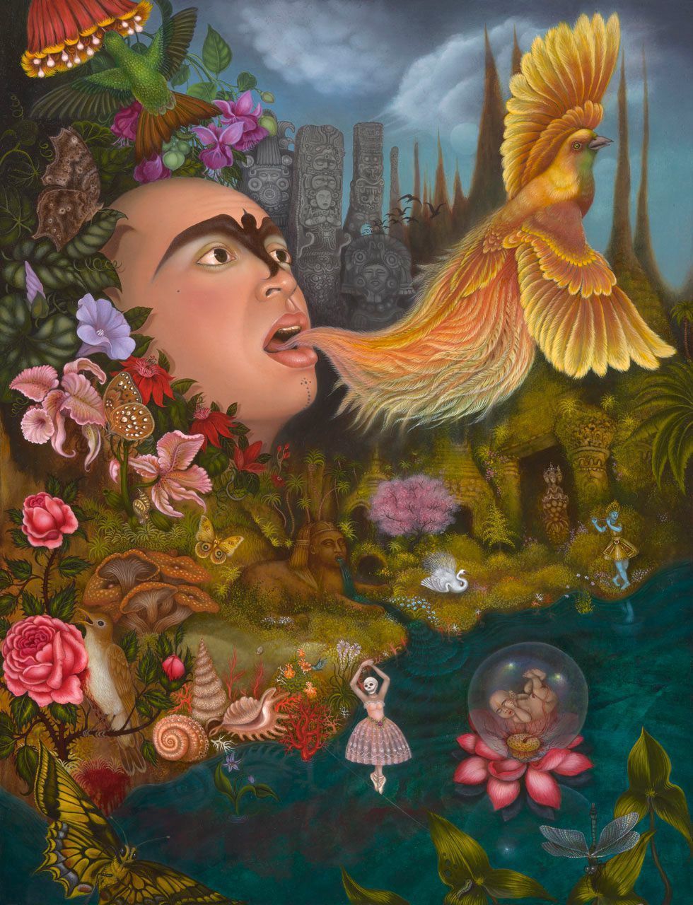 Crocker Art Museum - Art - Xochipilli's Ecstatic Universe by Tino ...