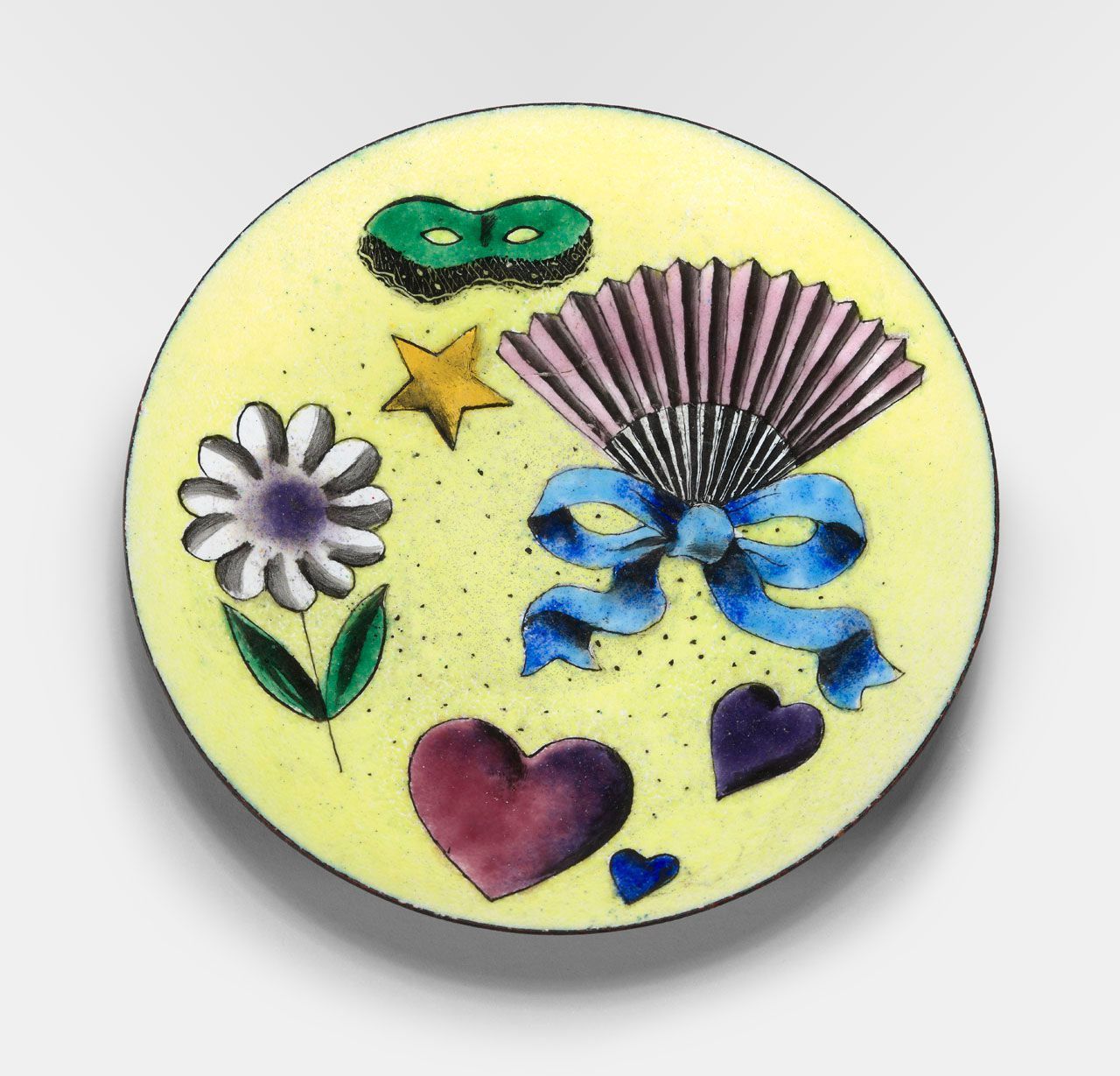Crocker Art Museum - Art - Fantasy Still Life Plate by Mizi Otten ...