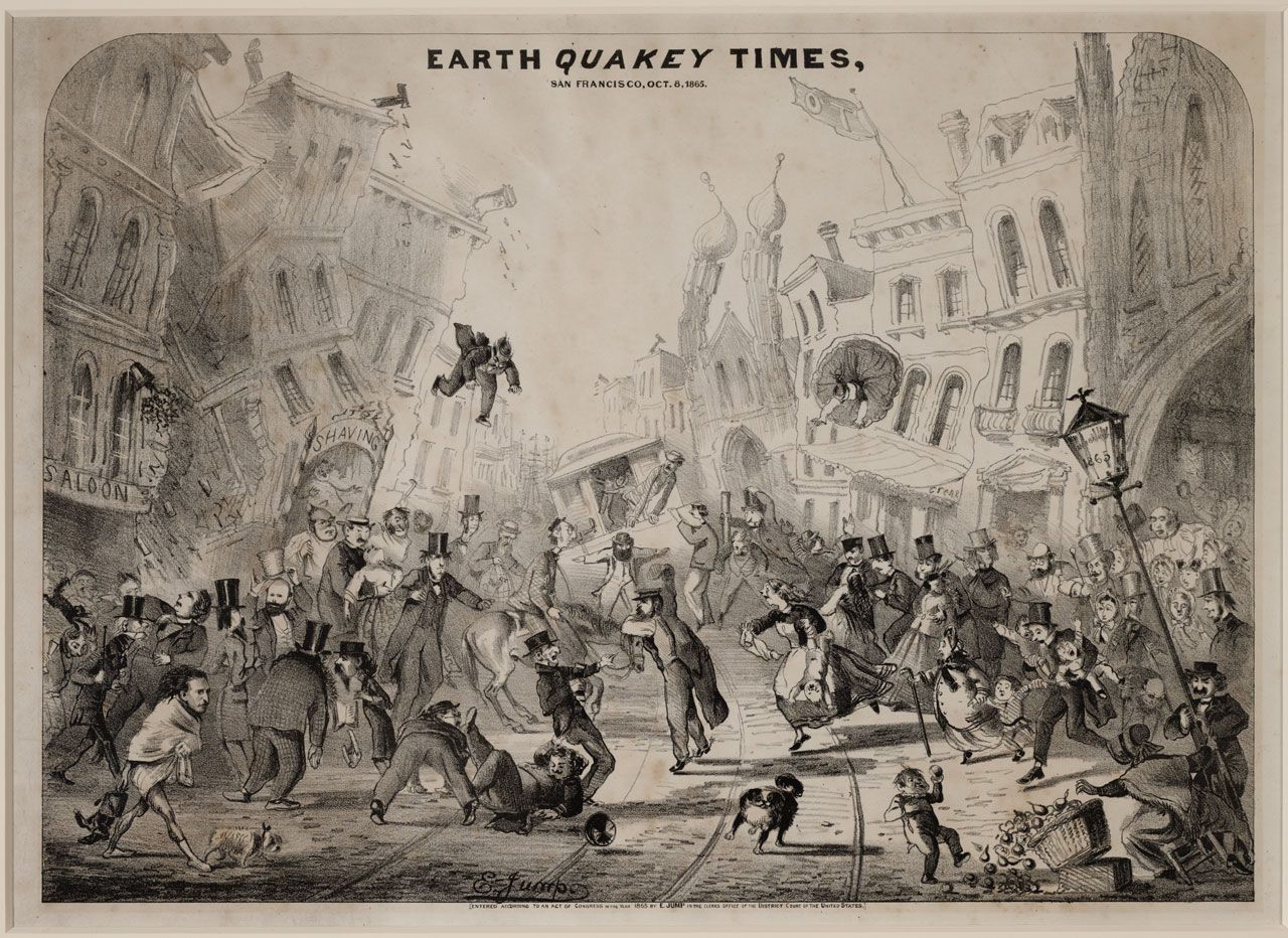 Crocker Art Museum - Art - Earth Quakey Times, San Francisco by Edward ...