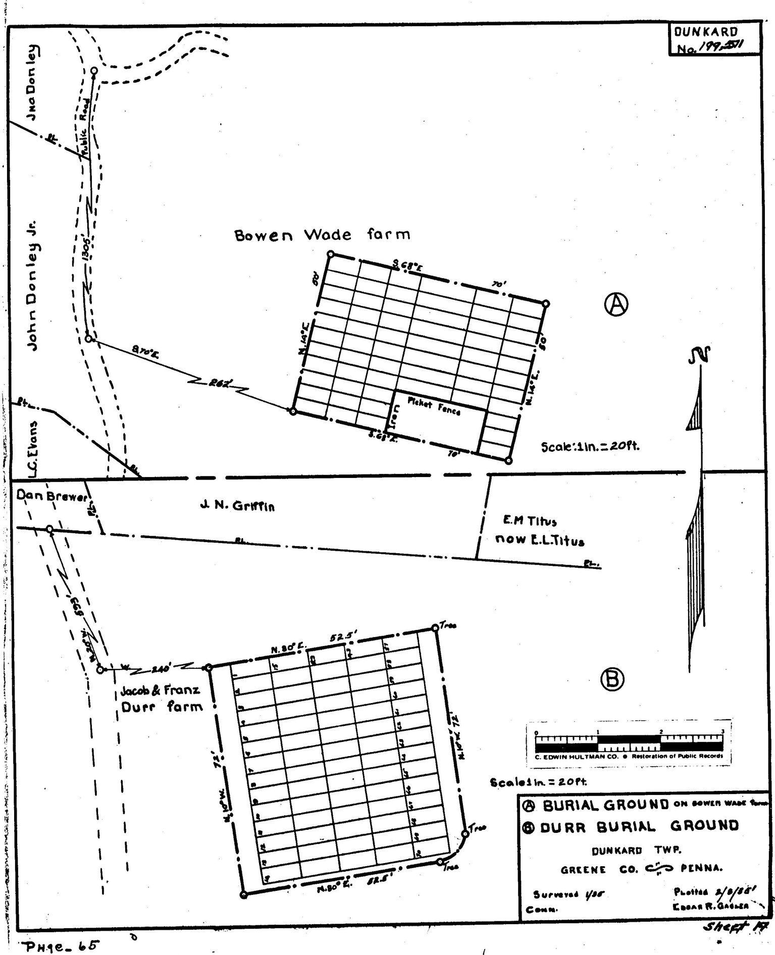 Bowen Wade Farm - Dunkard Township - Greene County - Pennsylvania - WPA ...