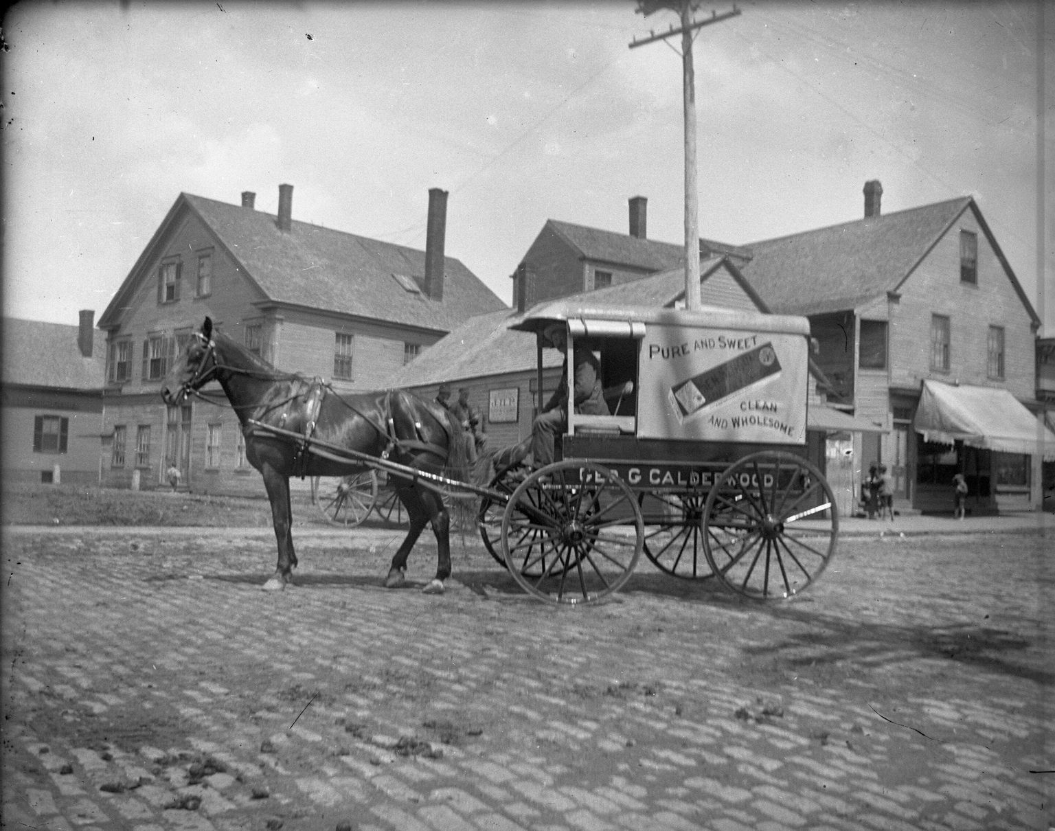 George G. Calderwood Bakery Wagon