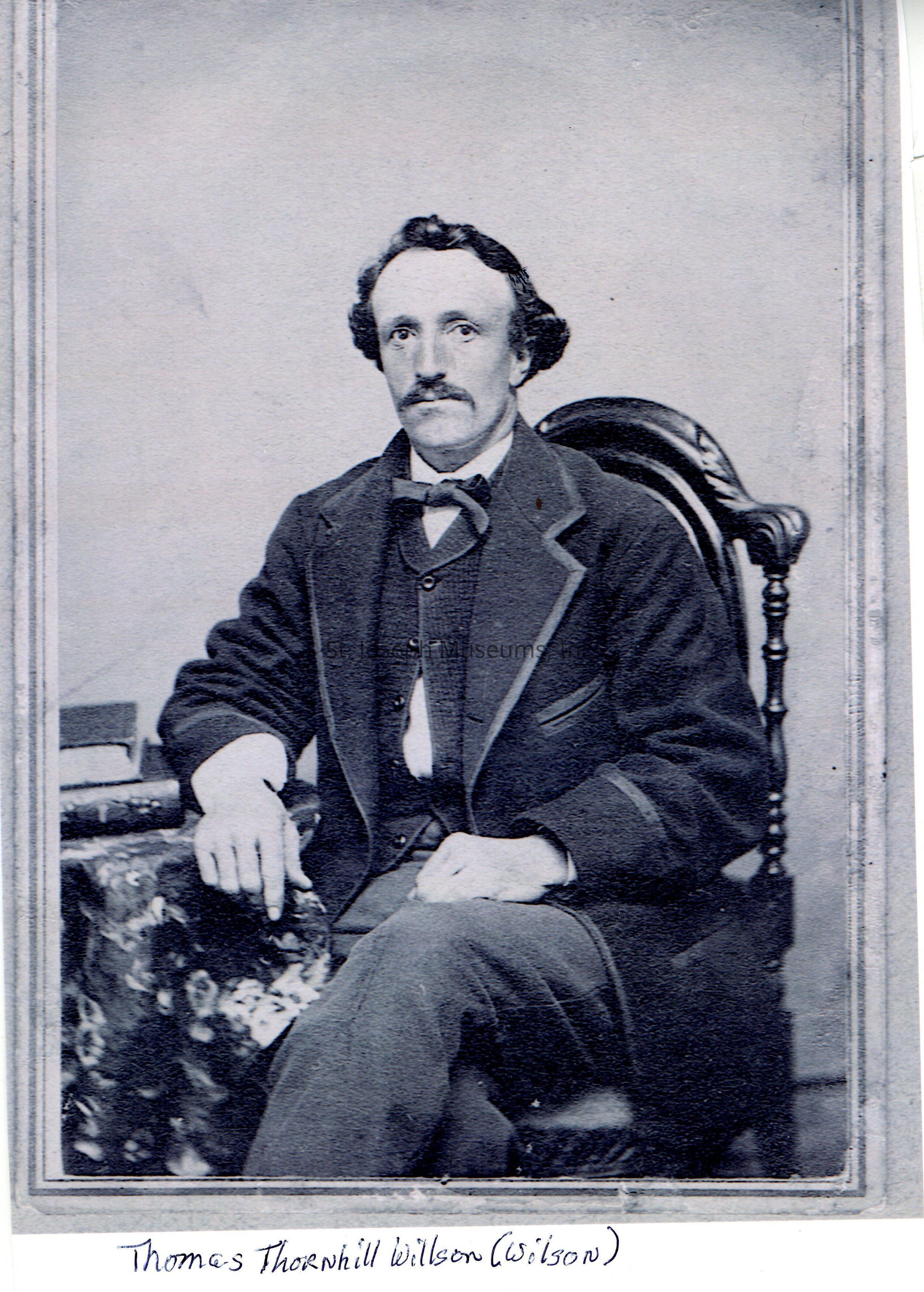 Willson, Thomas T., Pony Express Rider, Photo, c. 1880