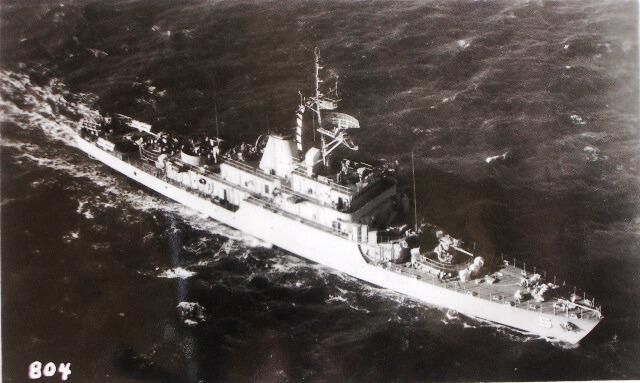 Tapi (PE5) Thai navy corvette aerial view