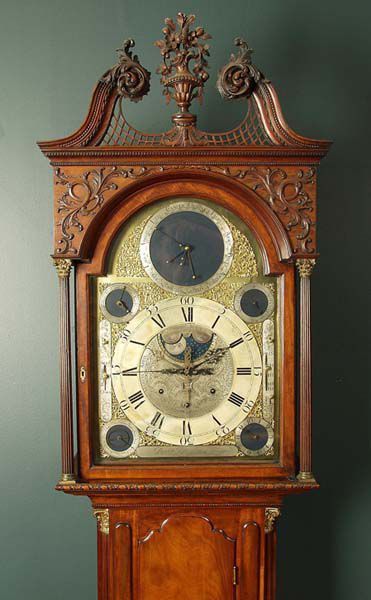 Tall Case Astronomical Musical Clock