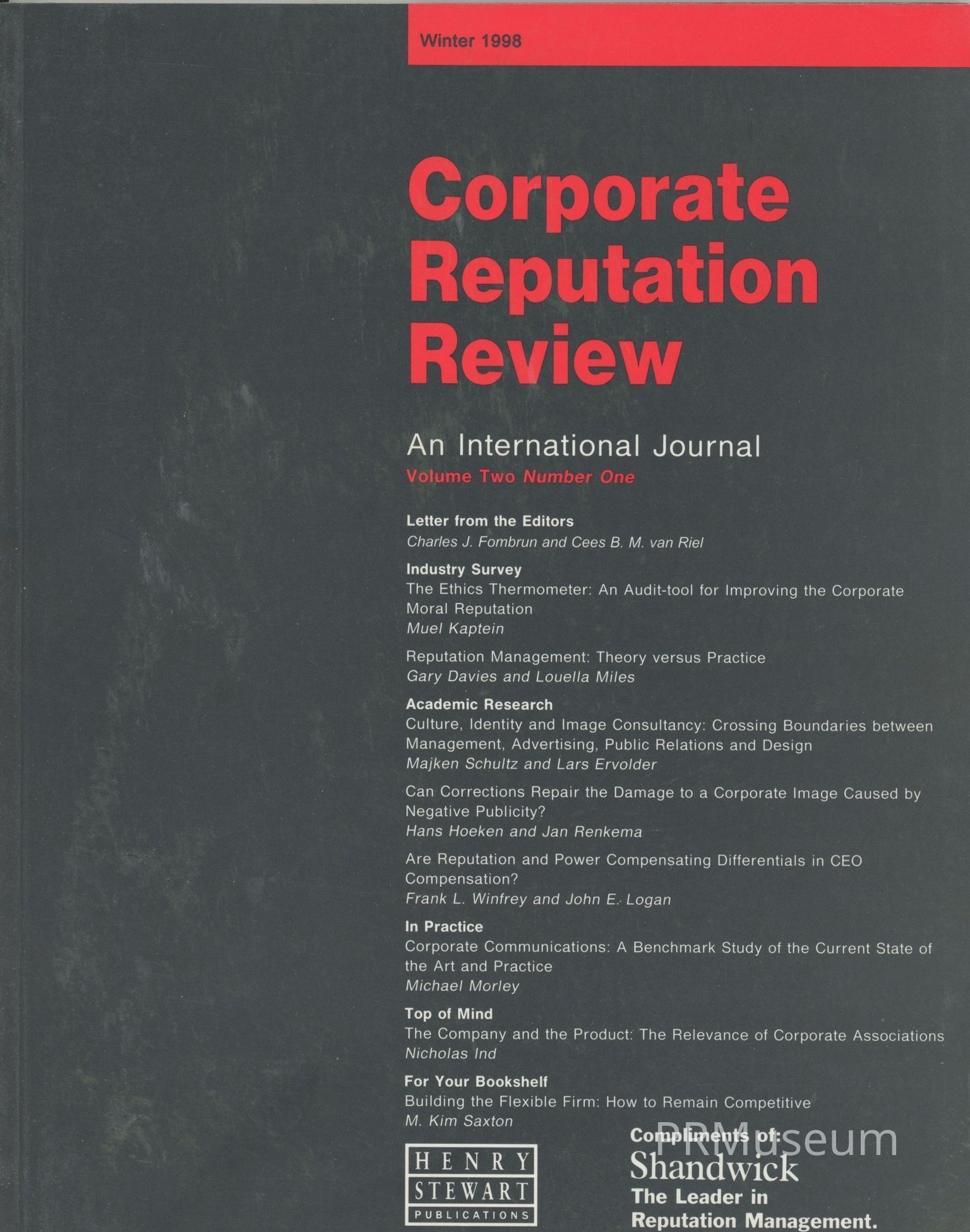 Journals - Museum of Public Relations