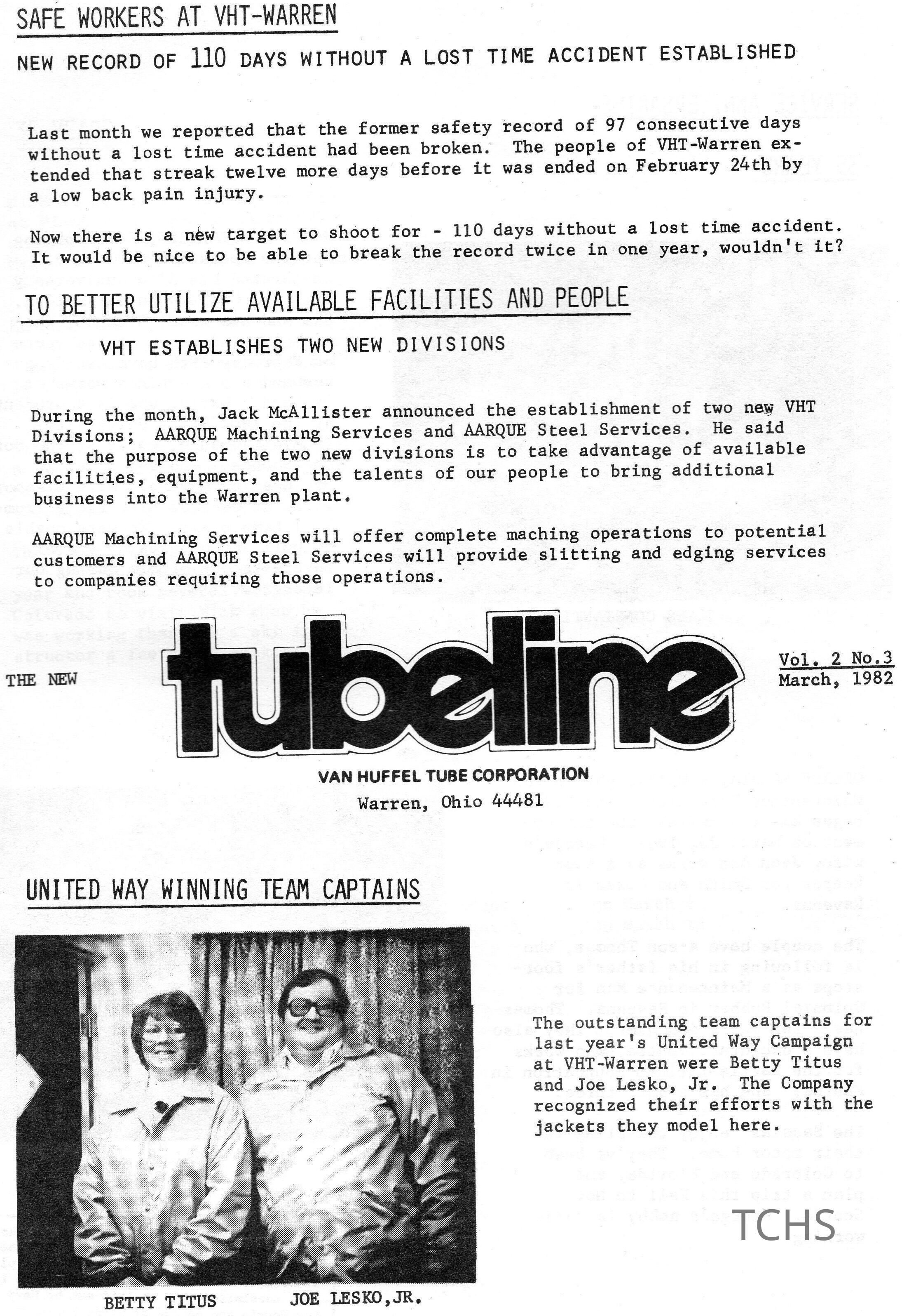 Tubeline 1982