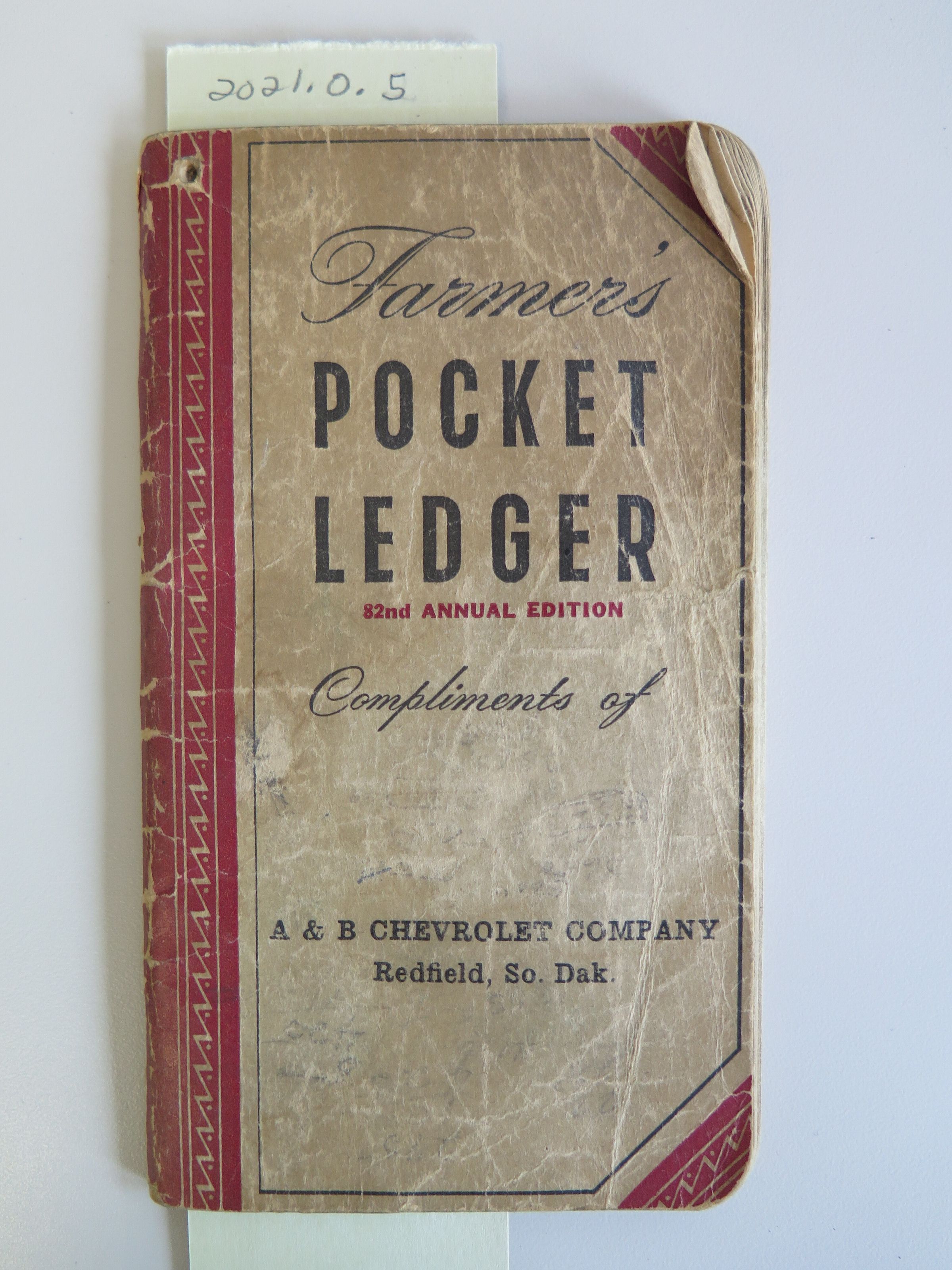Farmer's Pocket Ledger